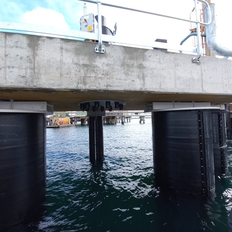 Gellibrand Pier Breasting Dolphins, VIC - AW Maritime